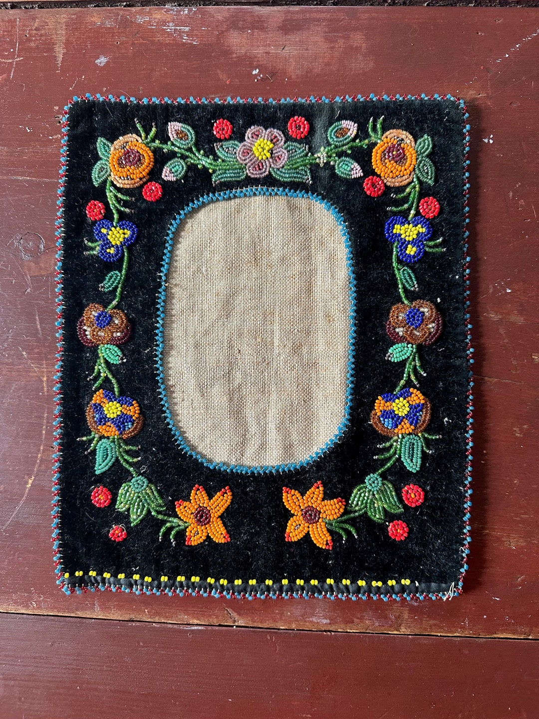 Indigenous Made Beaded Frame - Etsy