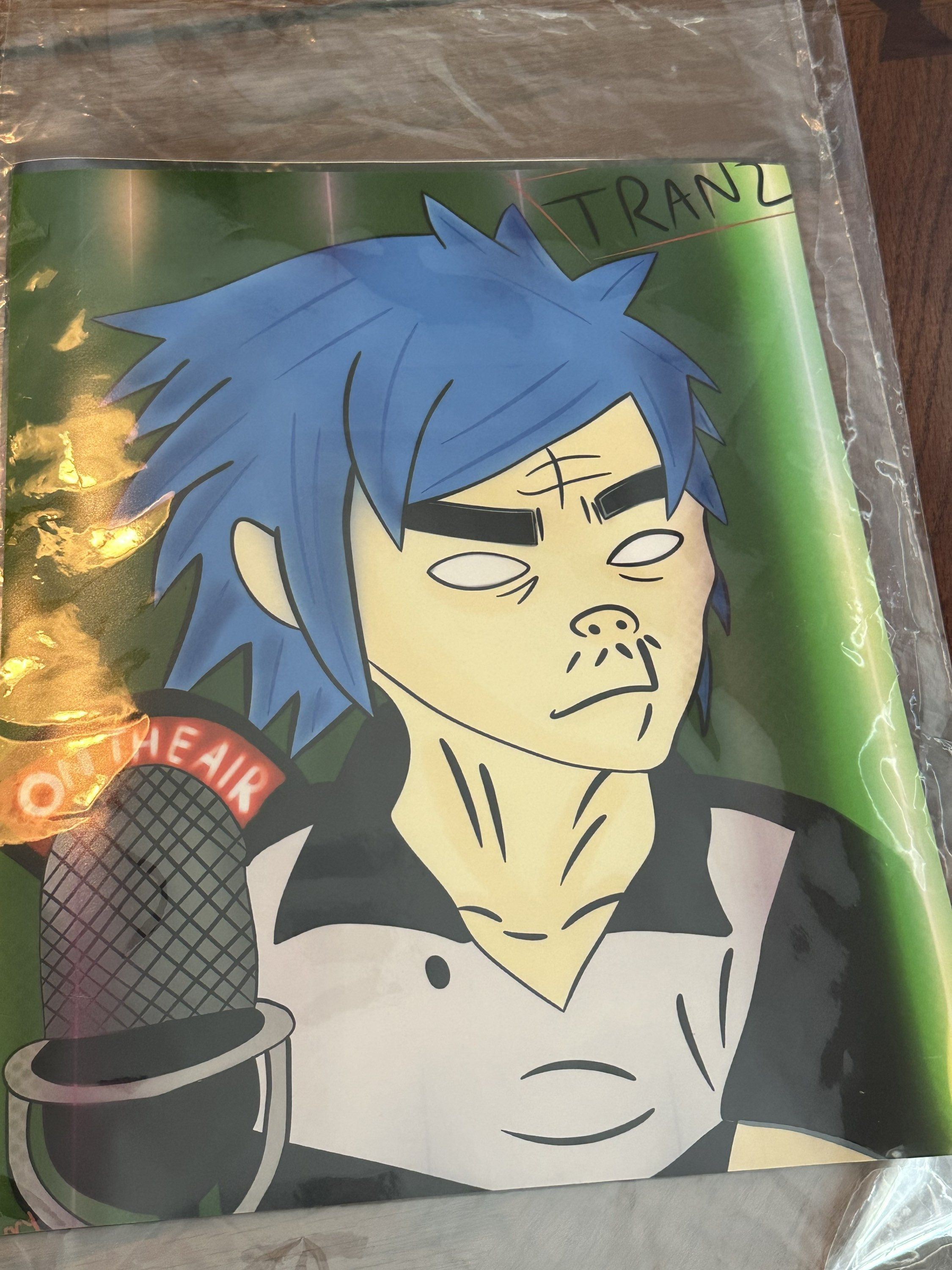 Gorillaz 2D Tranz - Etsy