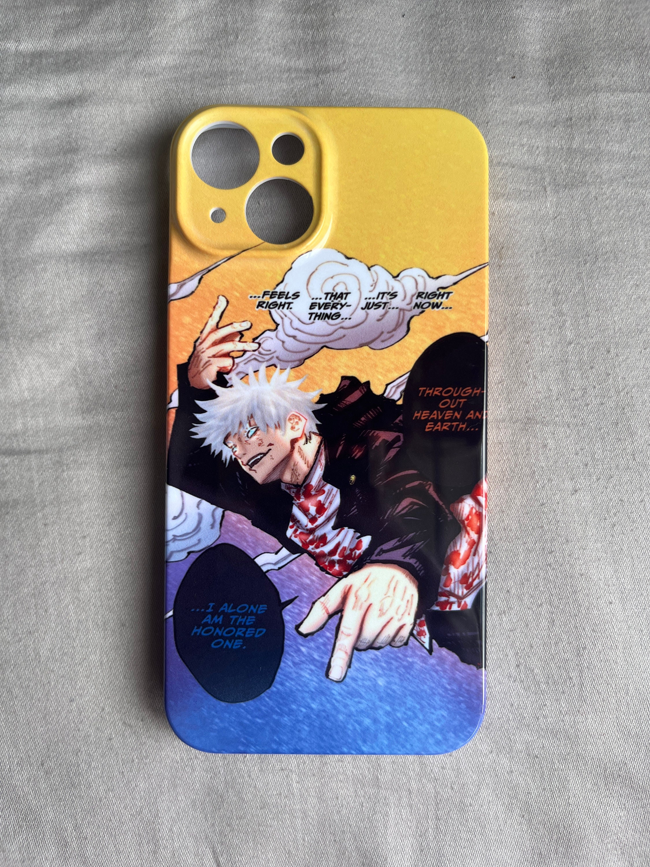 Japanese Anime Cartoon Gojo Character Case Compatible With iPhone 14 ...