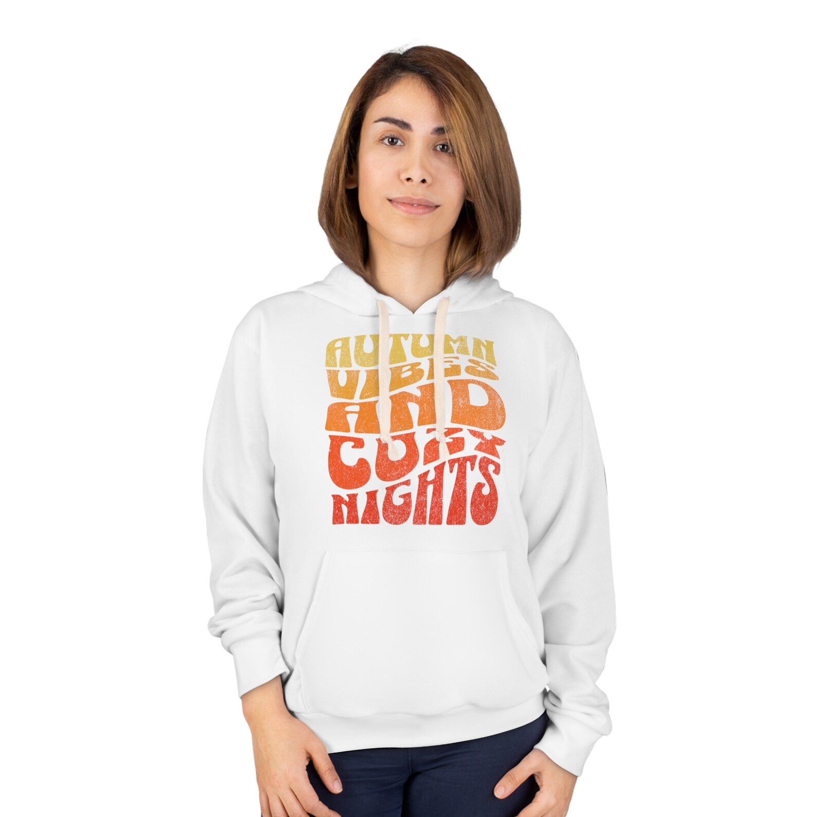 Autumn Vibes and Cozy Nights, Pullover Hoodie, autumn Vibes, Cozy ...