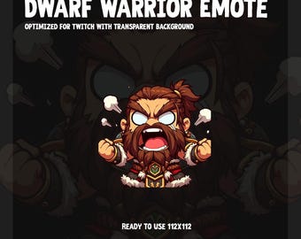 Dwarf Warrior Emote | Twitch, Youtube, Discord, Wow Emotes, Rage Emotes ...