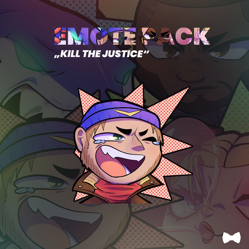 4x Twitch Emotes Justice League Comic & Illustration Instant Download ...
