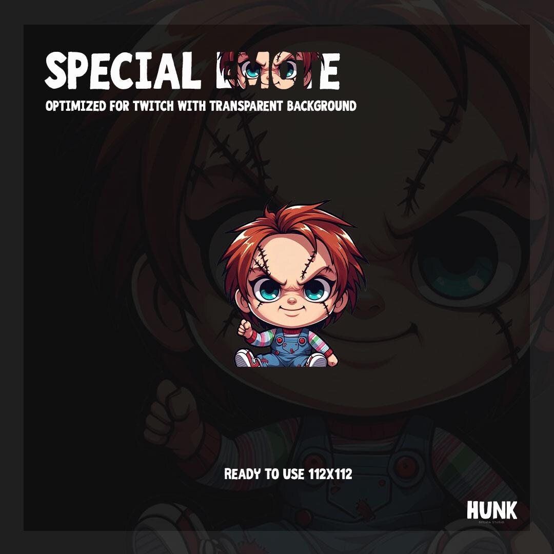 1x Twitch Emotes - Halloween | Comic & Illustration - Instant Download ...