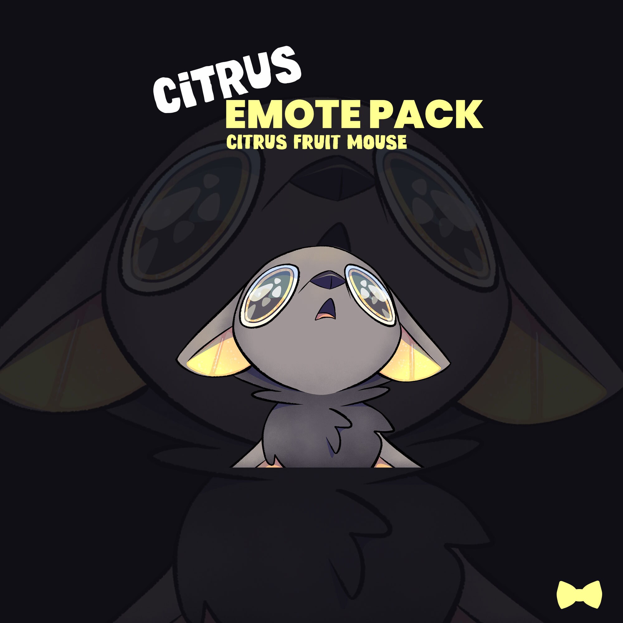 5x Twitch Emote Pack Citrus Bad Mouse Comic & Illustration Instant ...