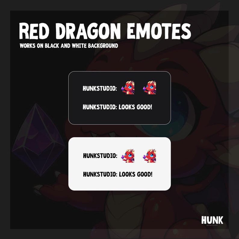 Red Dragon Emotes | Red Dragon | Cool Dragon Emotes | Twitch Emotes ...