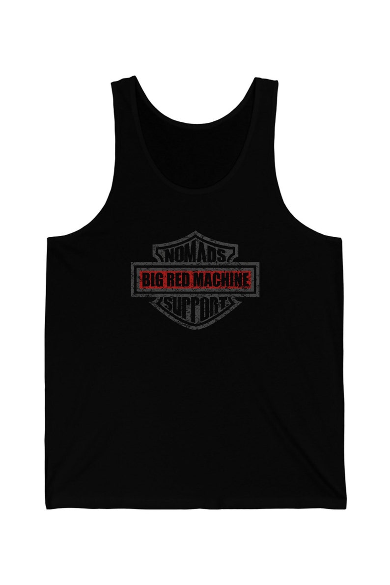 Support81 Big Red Machine Motorcycle Unisex Jersey Tank - Etsy
