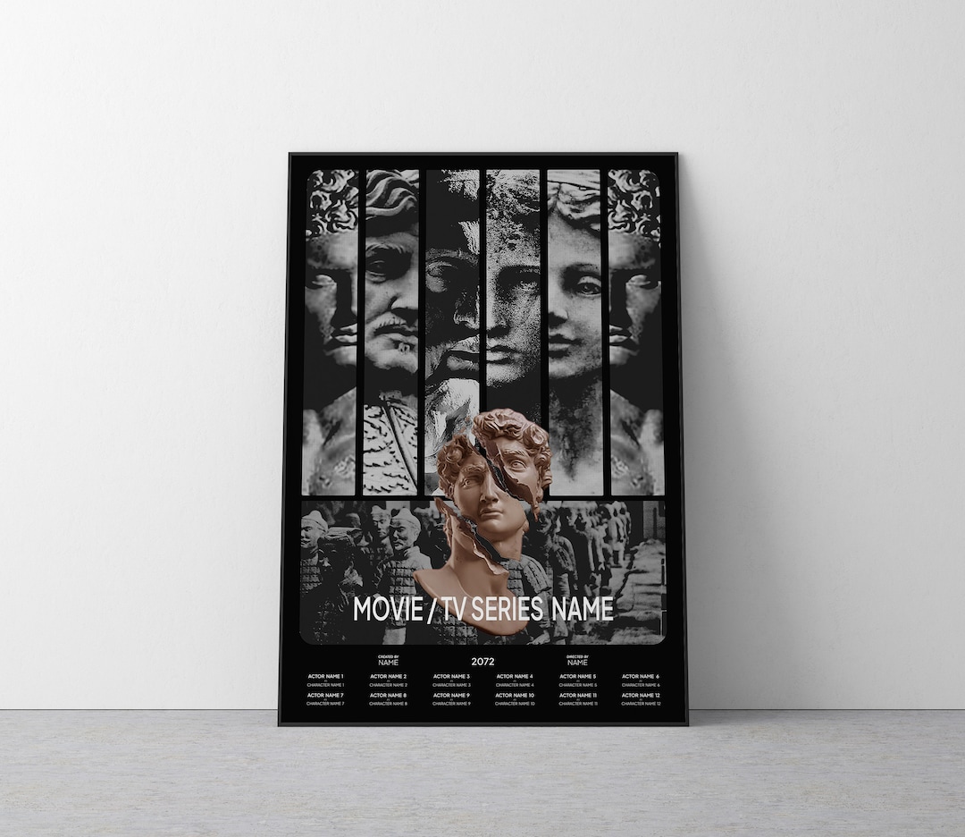 Digital * Custom Movie / TV Series Poster, Modern Custom Poster Print ...