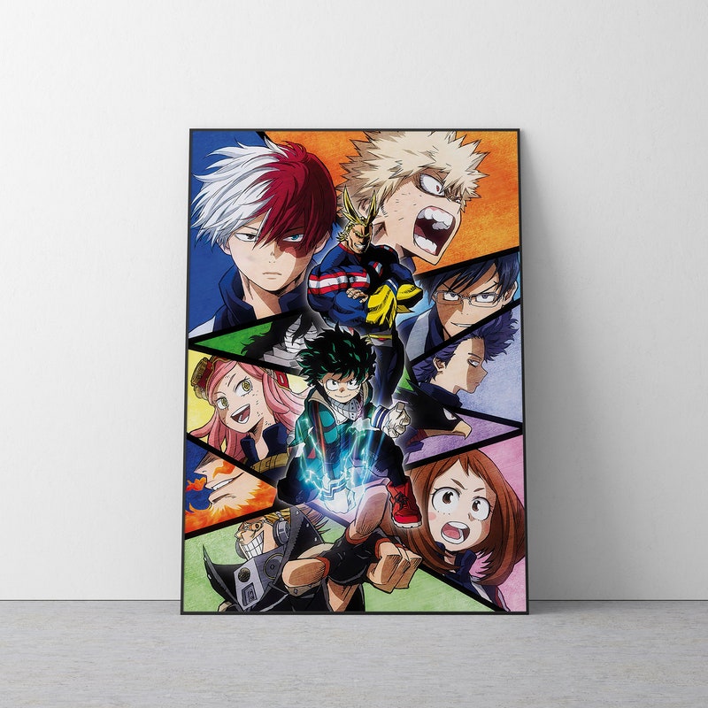 My Hero Academia Poster - Etsy