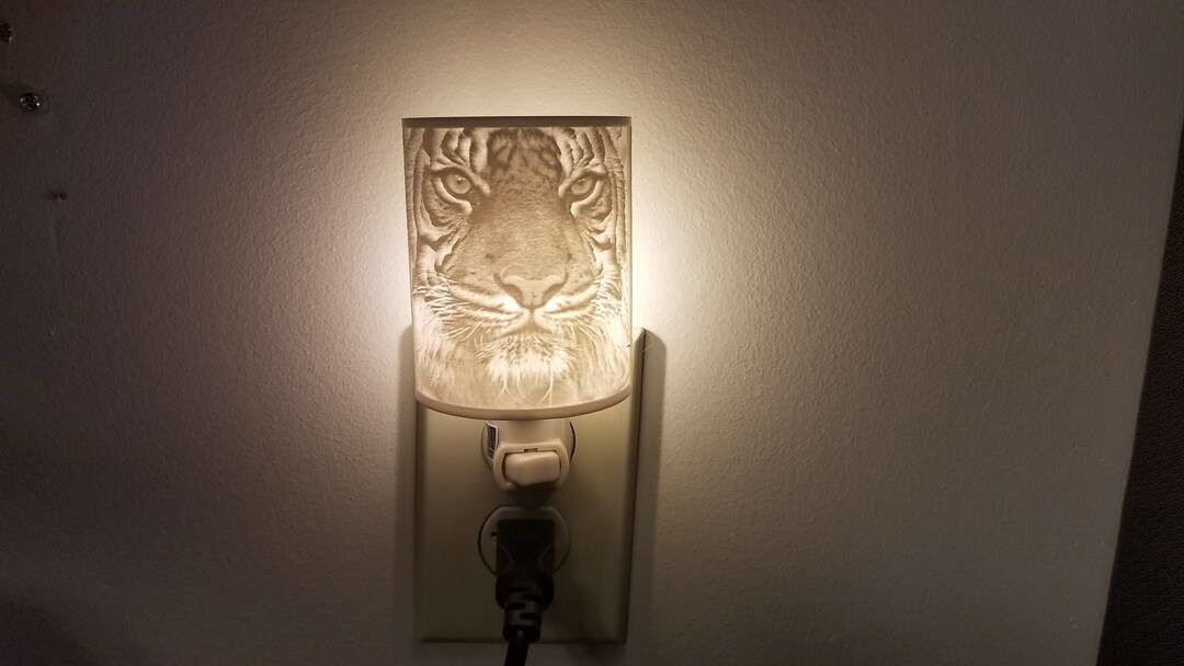 DIGITAL DOWNLOAD 3D Printed Tiger Night Light STL Download - Etsy