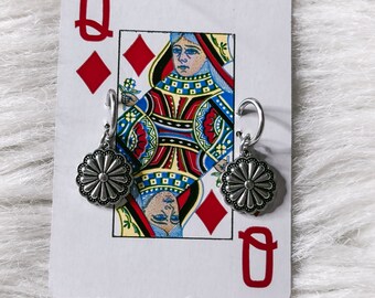 Cactus Aztec Western Style Hoop Earrings - Etsy