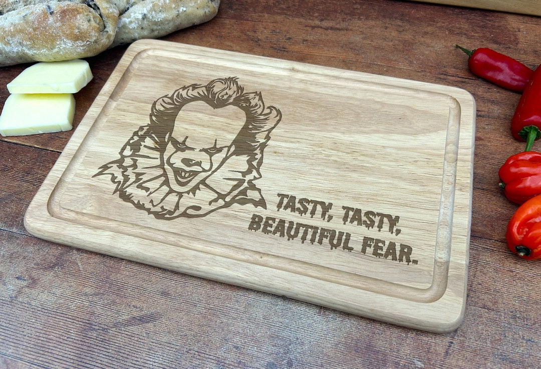 IT Clown Horror Movie Scary Film Loving Family's Chopping - Etsy