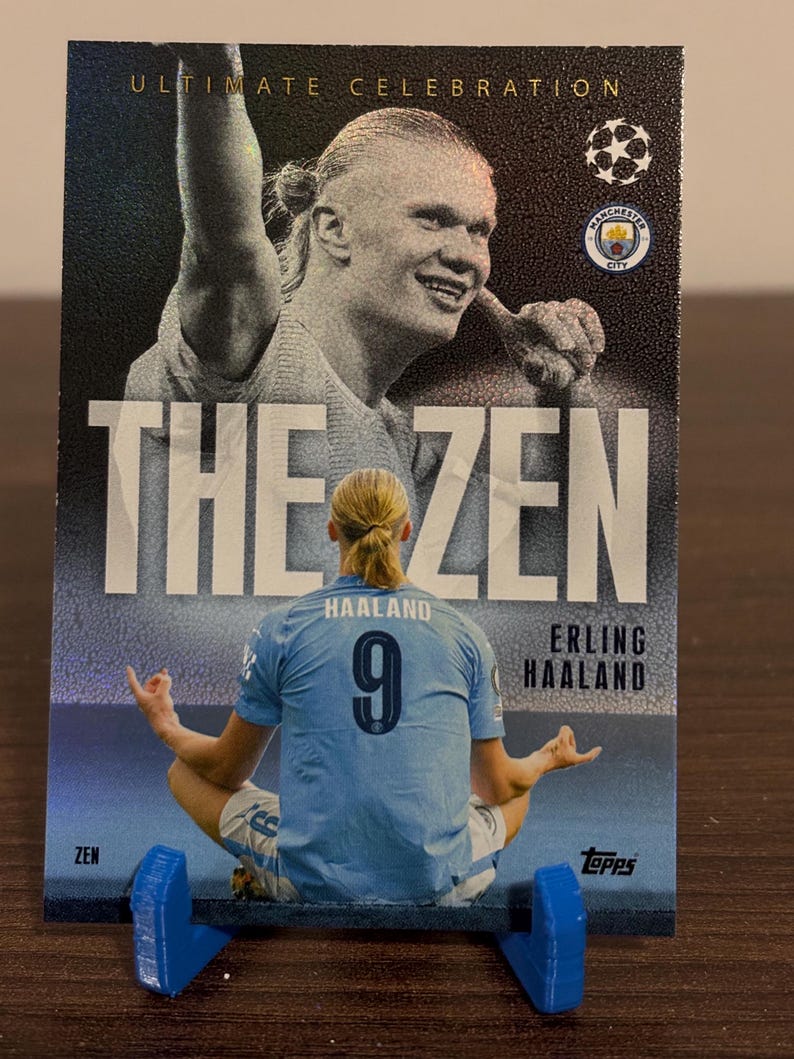The Zen Haaland Ultimate Celebration Card - Etsy