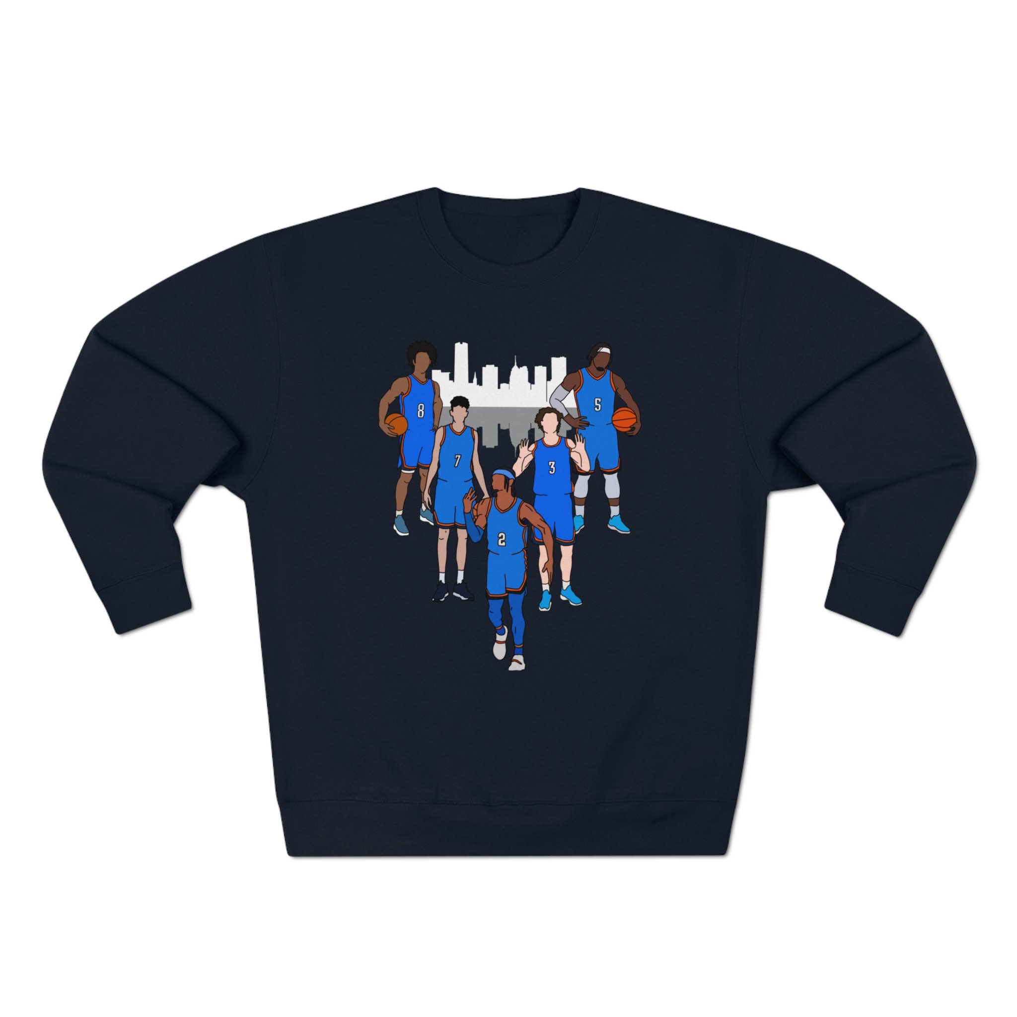 OKC Thunder Starting Lineup 2024 Crewneck Sweatshirt - Etsy OKC Thunder Starting Lineup 2024 Crewneck Sweatshirt - Etsy