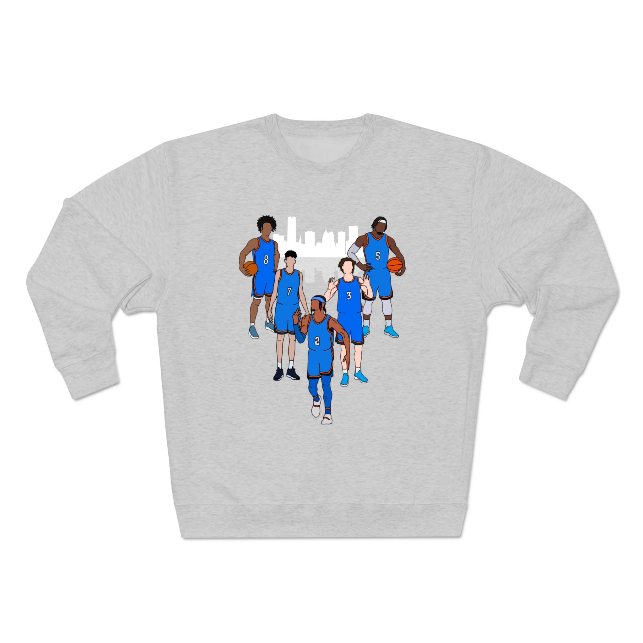 OKC Thunder Starting Lineup 2024 Crewneck Sweatshirt - Etsy OKC Thunder Starting Lineup 2024 Crewneck Sweatshirt - Etsy