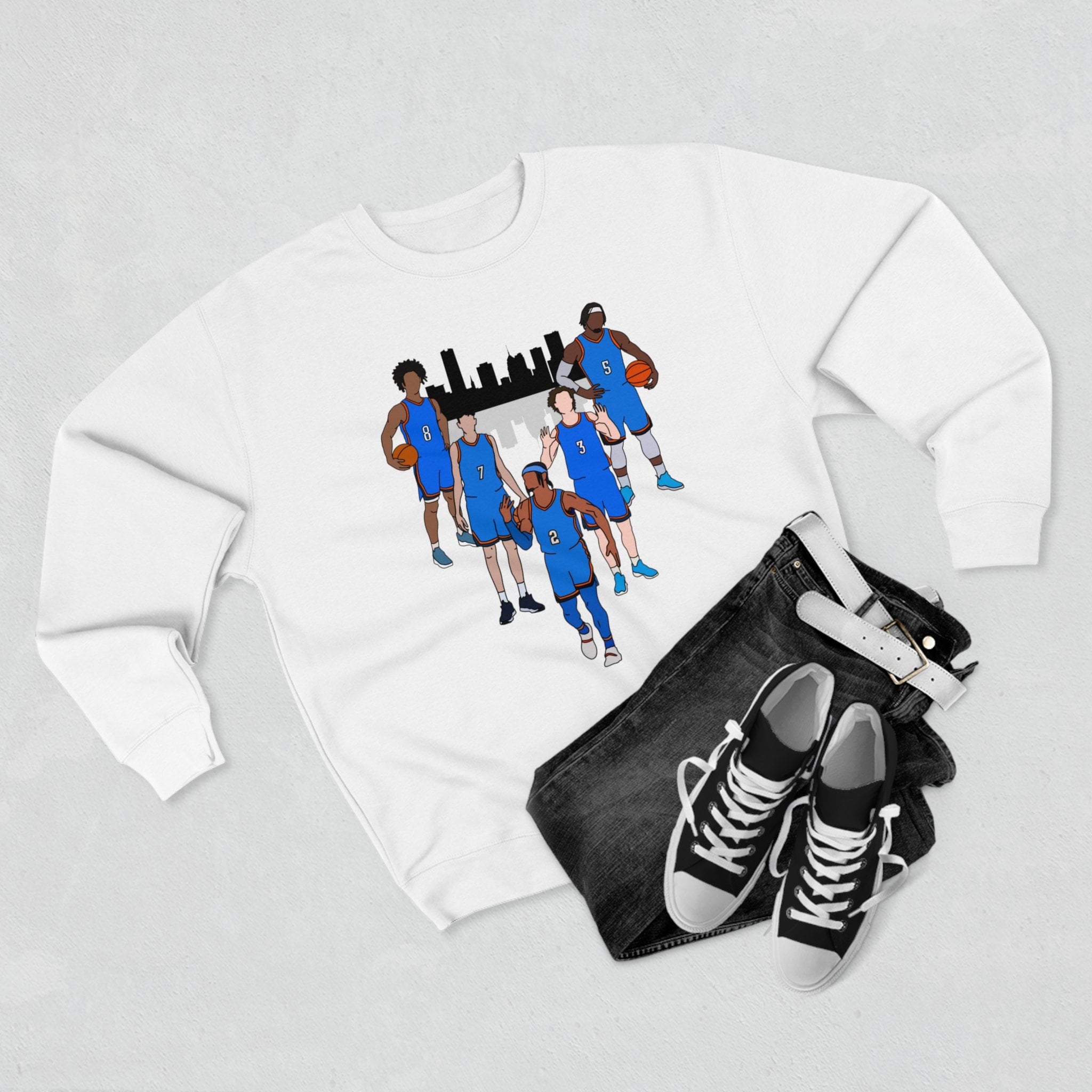 OKC Thunder Starting Lineup 2024 Crewneck Sweatshirt - Etsy OKC Thunder Starting Lineup 2024 Crewneck Sweatshirt - Etsy