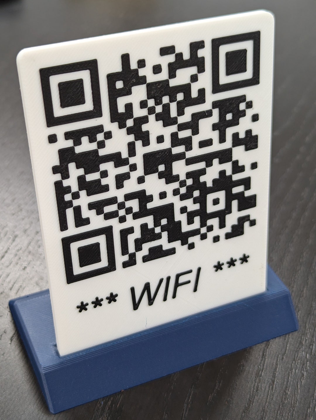 Custom QR Code Stand: Design Included for Menu, Cashless Payment, Wifi ...