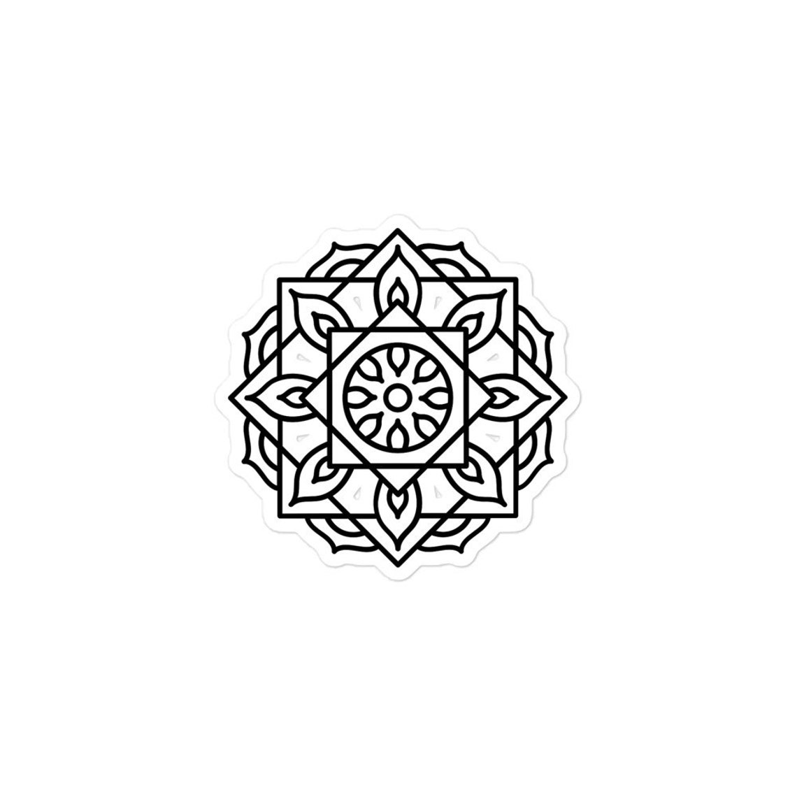 Mandala Sticker 7 - Etsy