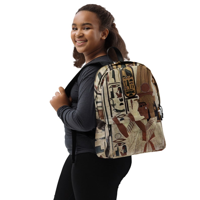 Ancient Egyptian Temple Hieroglyphics Backpack - Etsy