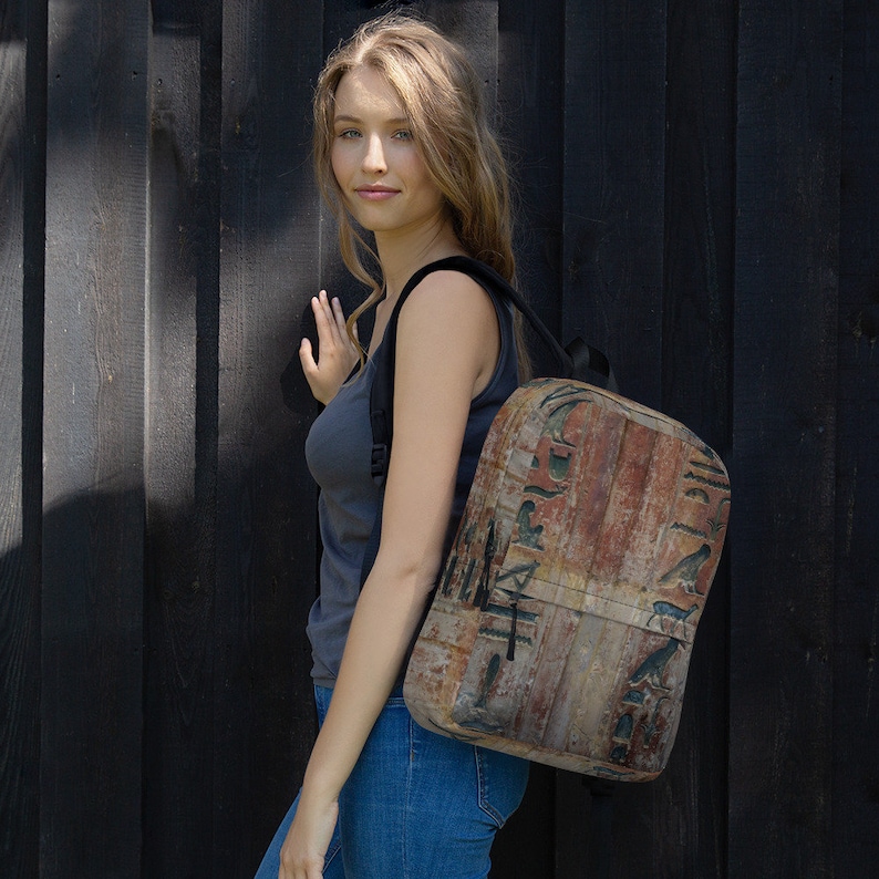Ancient Egyptian Hieroglyphics Backpack - Etsy