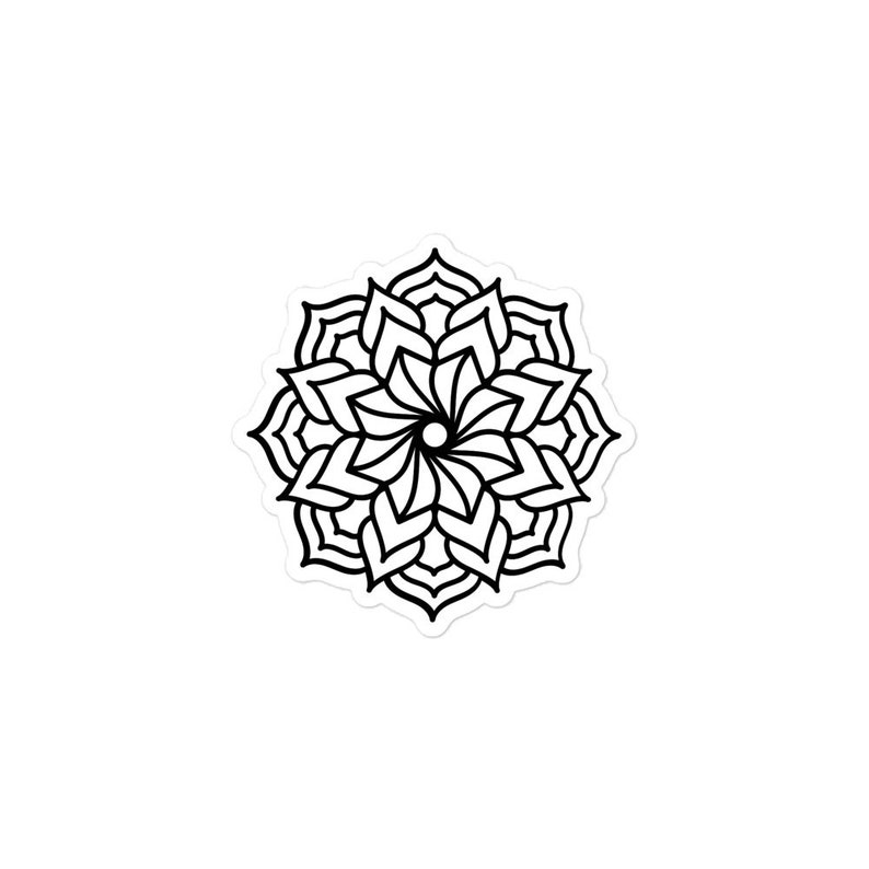 Mandala Sticker 8 - Etsy