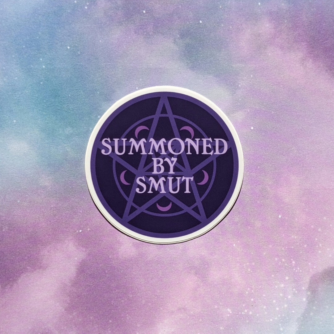 Smut Lover Summoning Circle Sticker Bookish for Kindle Reader Gift ...