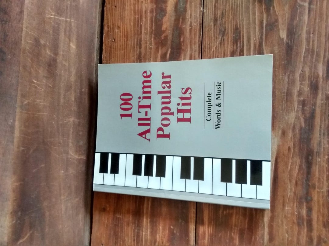1990 Vintage Songbook, 100 All-time Popular Hits, Complete Words ...