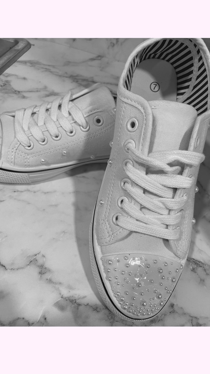 Custom White Pearl Wedding Flower Girl Shoes, First Communion Shoes ...