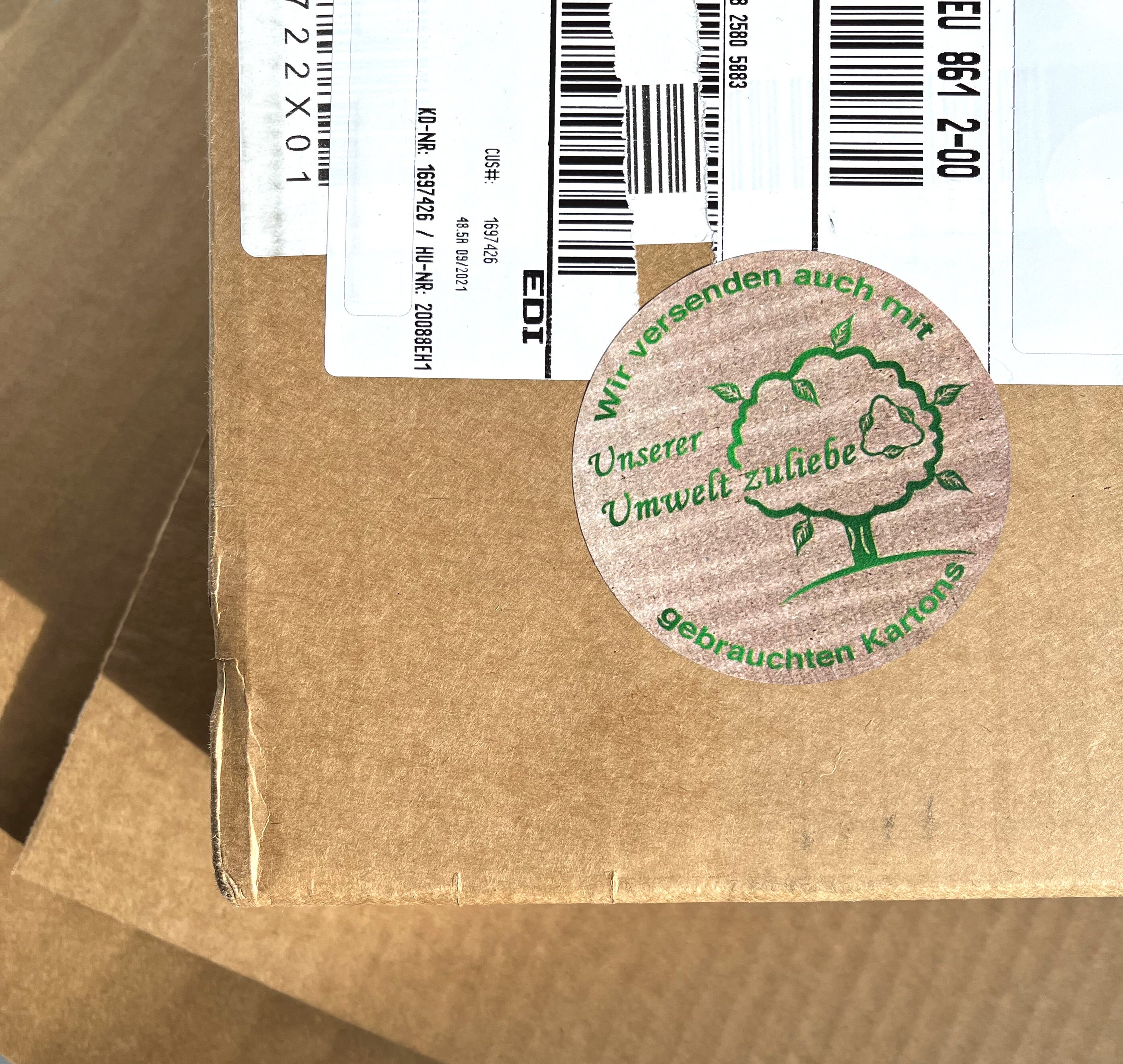 Package Labels Reused Packaging Cardboard Recycling - Etsy