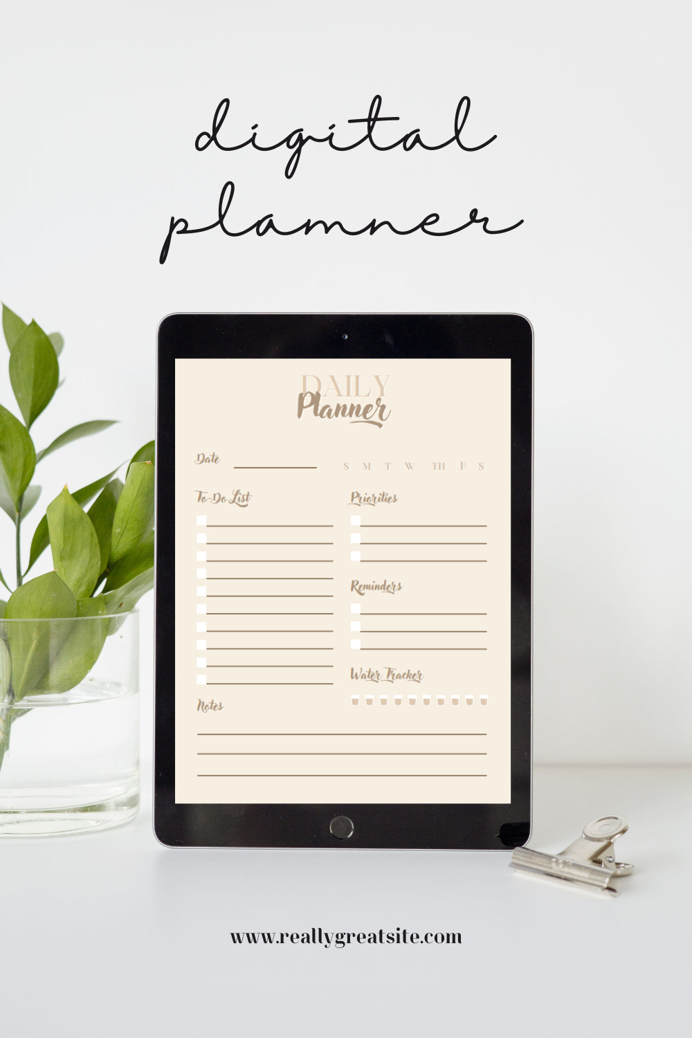 Digital Planner Tablet Mockup - Etsy