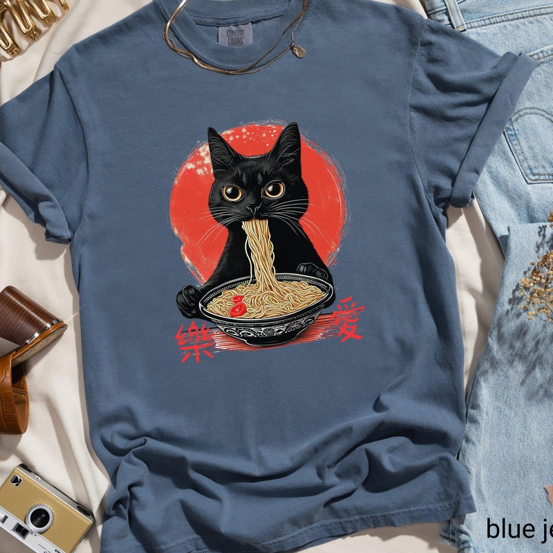 Cat Tshirt - Etsy