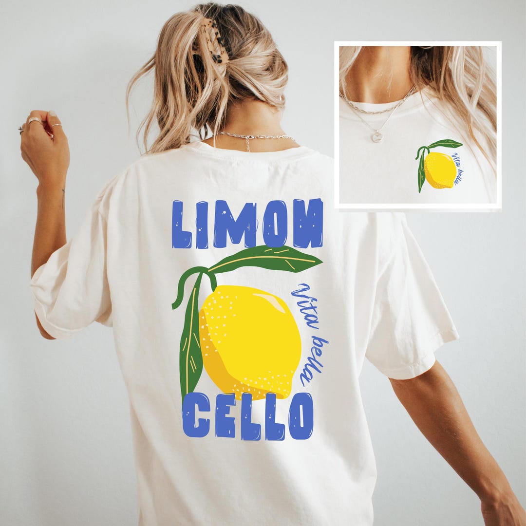 Limoncello La Dolce Vita Italy Shirt Tomato Girl Crewneck Coastal ...