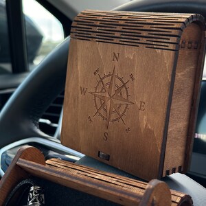 Nautical Gift Box for Man, Car Oil Diffuser, Engraved Compass Gift ...