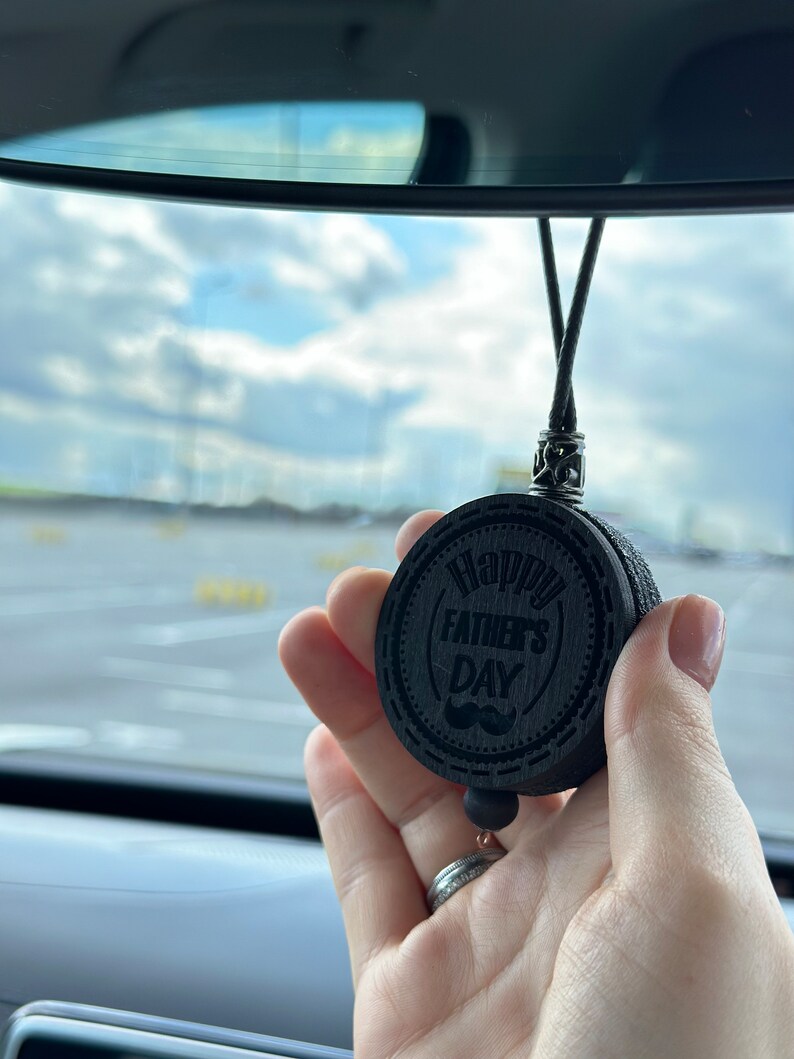 Personalized Wooden Car Diffuser Gift Set, Laser Engraved - Etsy