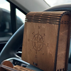Nautical Gift Box for Man, Car Oil Diffuser, Engraved Compass Gift ...