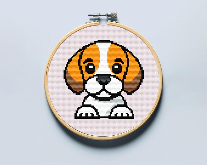 Beagle Cross Stitch Pattern PDF - Etsy