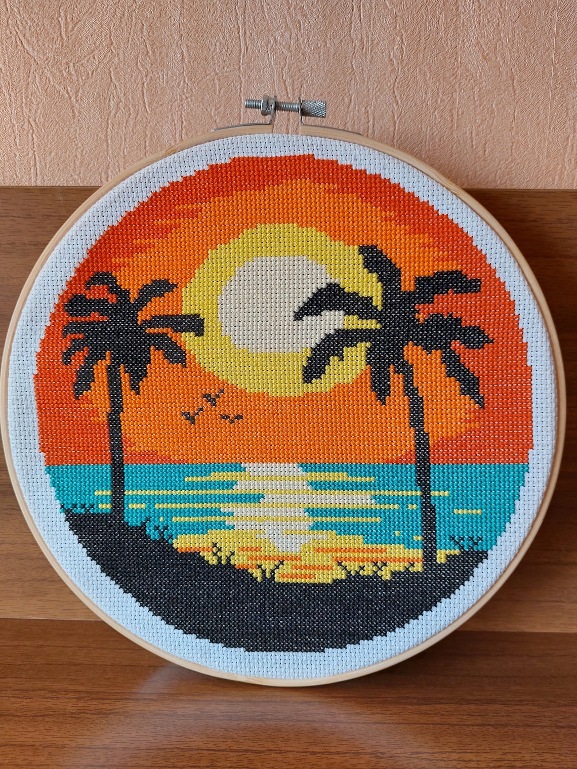 Sunset Cross Stitch Pattern PDF - Etsy