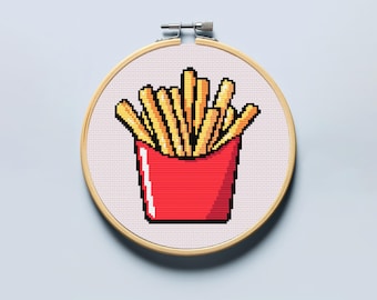 Hot Dog Cross Stitch Pattern PDF - Etsy