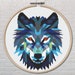 Wolf Cross Stitch Pattern PDF. - Etsy