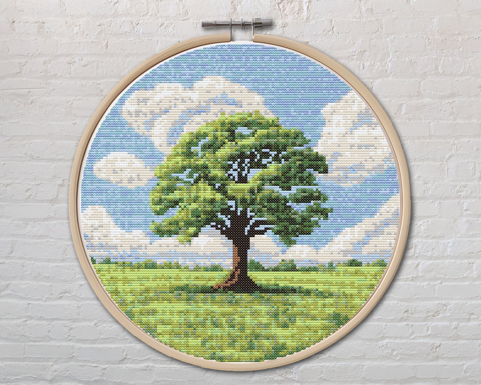 Oak Tree Cross Stitch Pattern, PDF. - Etsy