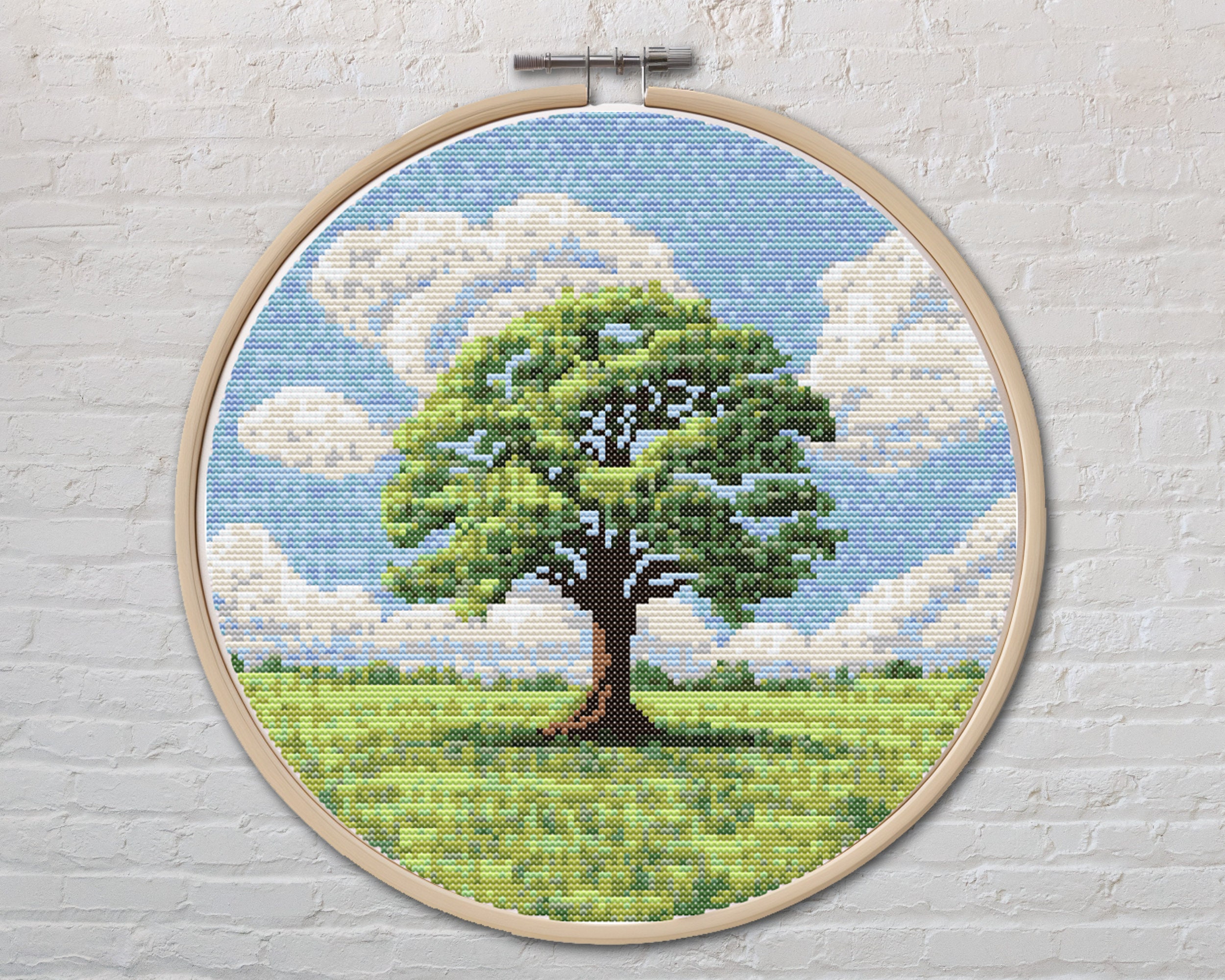 Oak Tree Cross Stitch Pattern, PDF. - Etsy