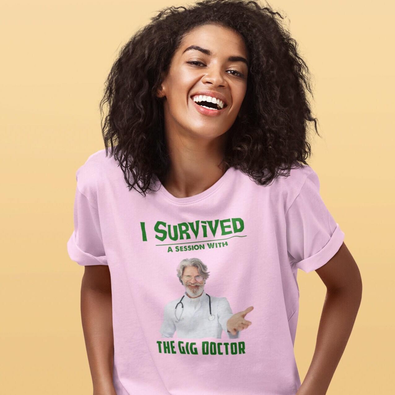 I Survived a Session With the Gig Doctor Heavy Cotton Tee Multiple ...