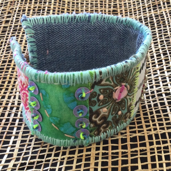 Textile Cuff - Etsy