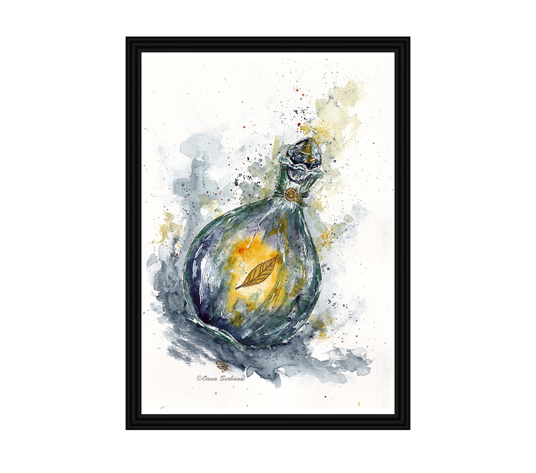 Leaf Soul in Potion Bottle - Etsy