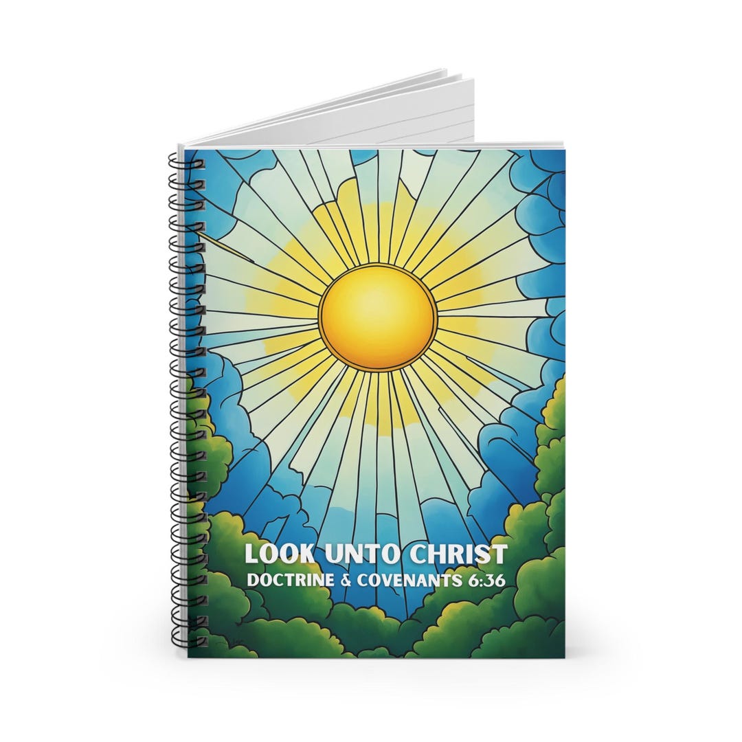 LDS Youth 2025 Theme | Spiral Journal | Look Unto Christ | Scripture ...