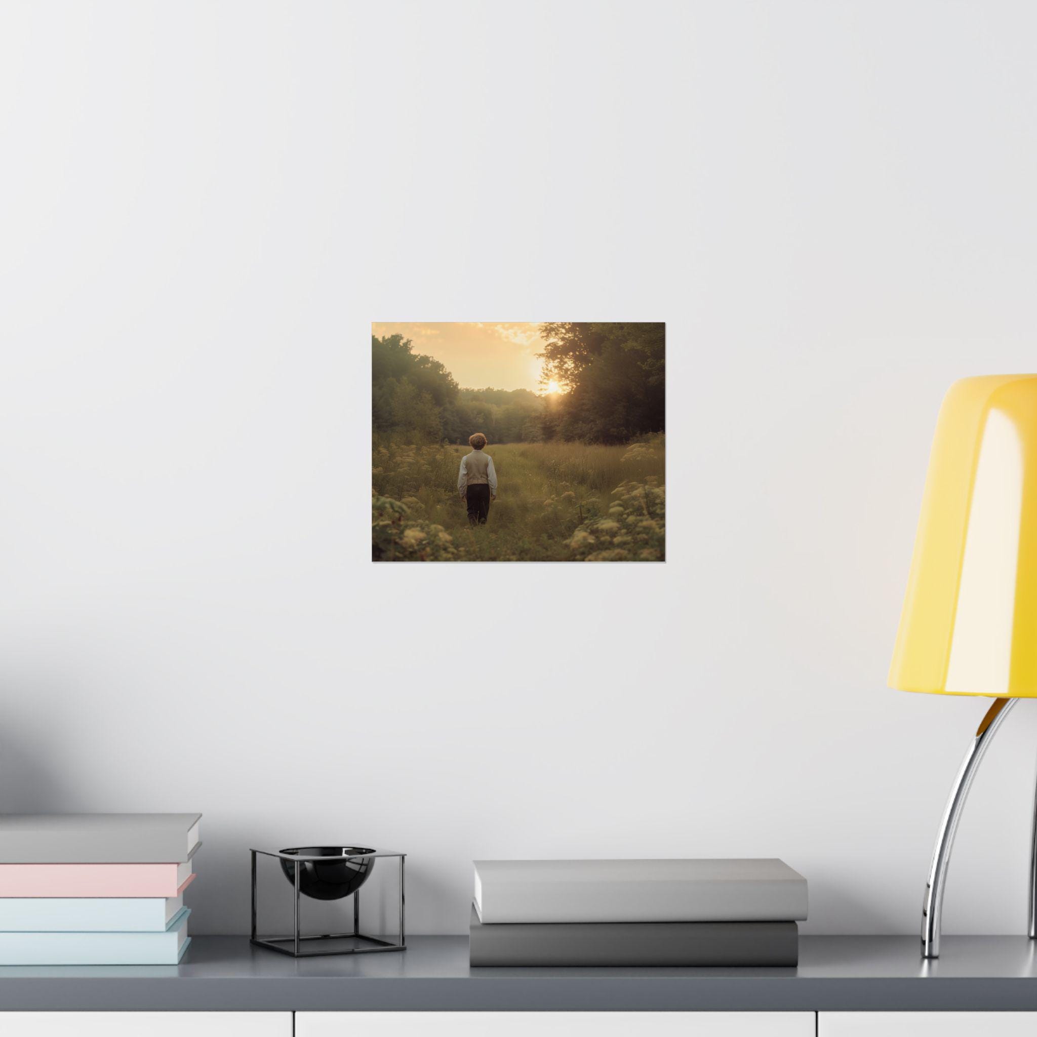 LDS Poster "a Special Walk" | Matte Horizontal Poster | LDS Wall Art ...