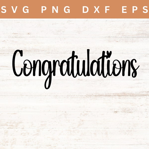 Congratulations Font - Etsy