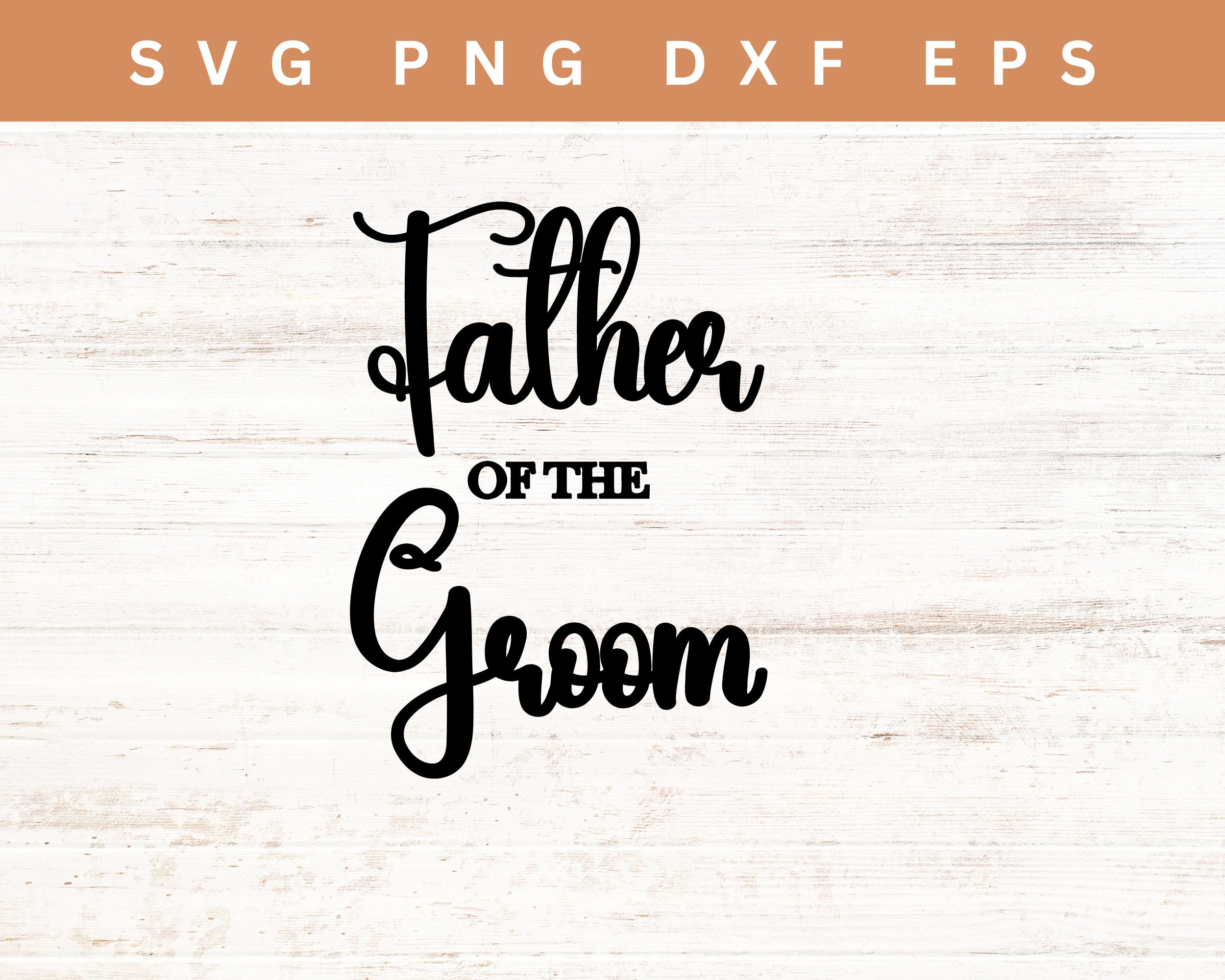 Father of the Groom Svg Bridal Party Svg Cut File Wedding Svg Bundle ...