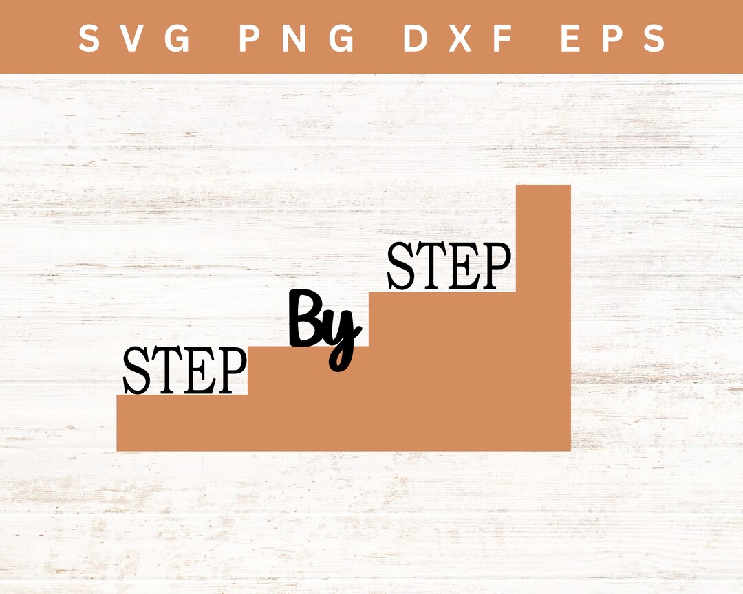 Step by Step SVG T Shirt Design Svg Cut File Sublimation Design Digital ...