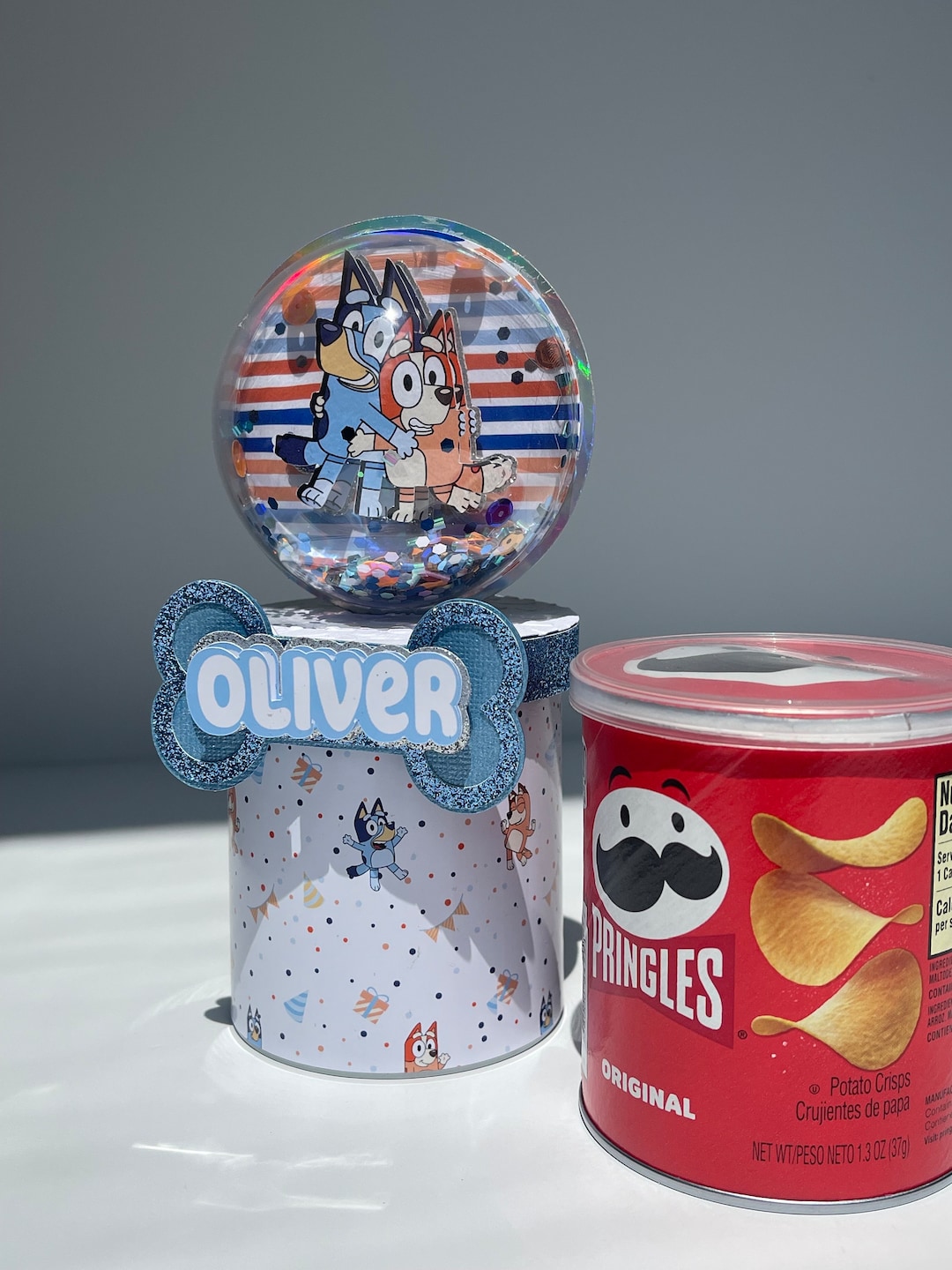 CUSTOM PRINGLES SHAKER, 3d Pringles Dome, Birthday Party Supplies ...