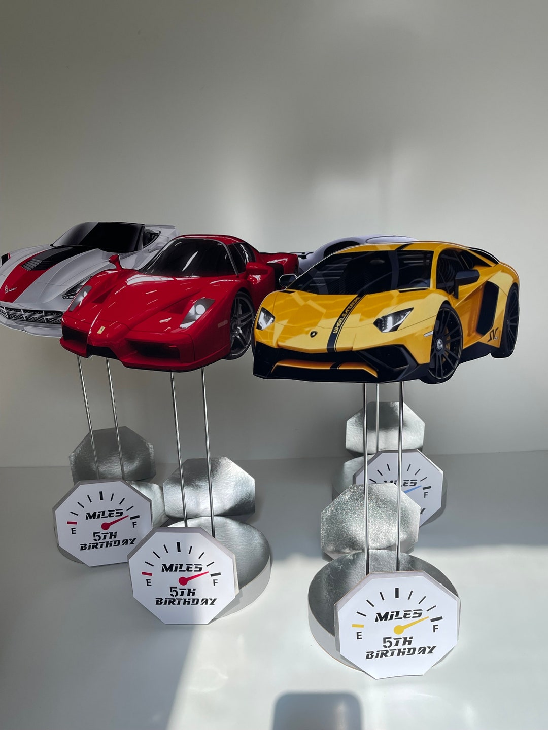 Centerpiece Car Centerpieces Custom Centerpiece, Table Centerpiece ...